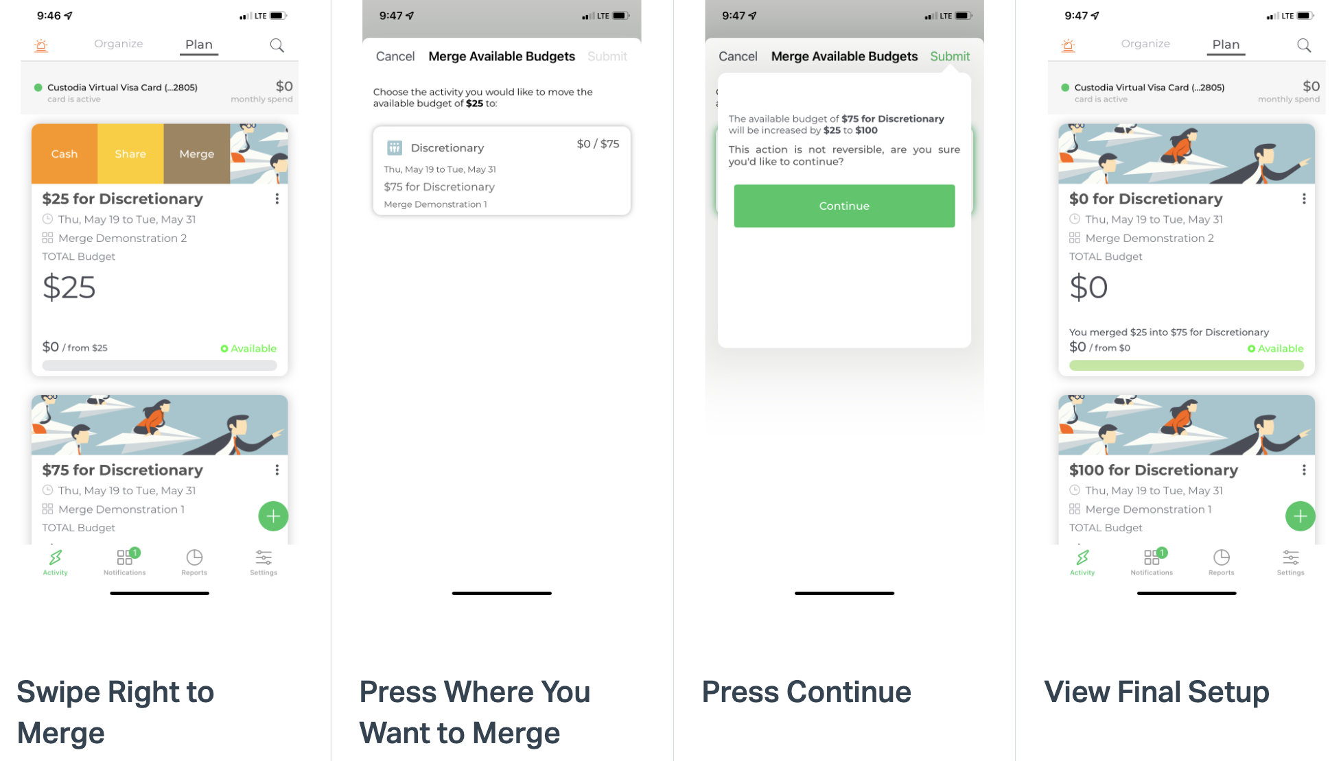How do I Merge an Activity? – Custodia