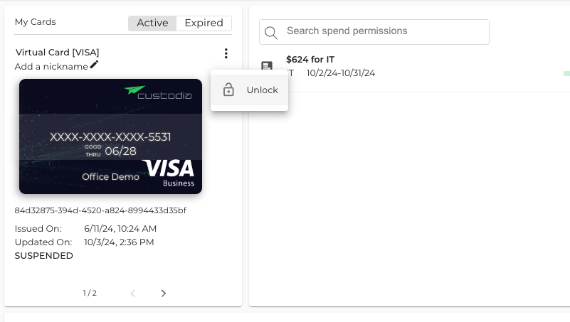 How Do I Lock or Unlock My Card? – Custodia