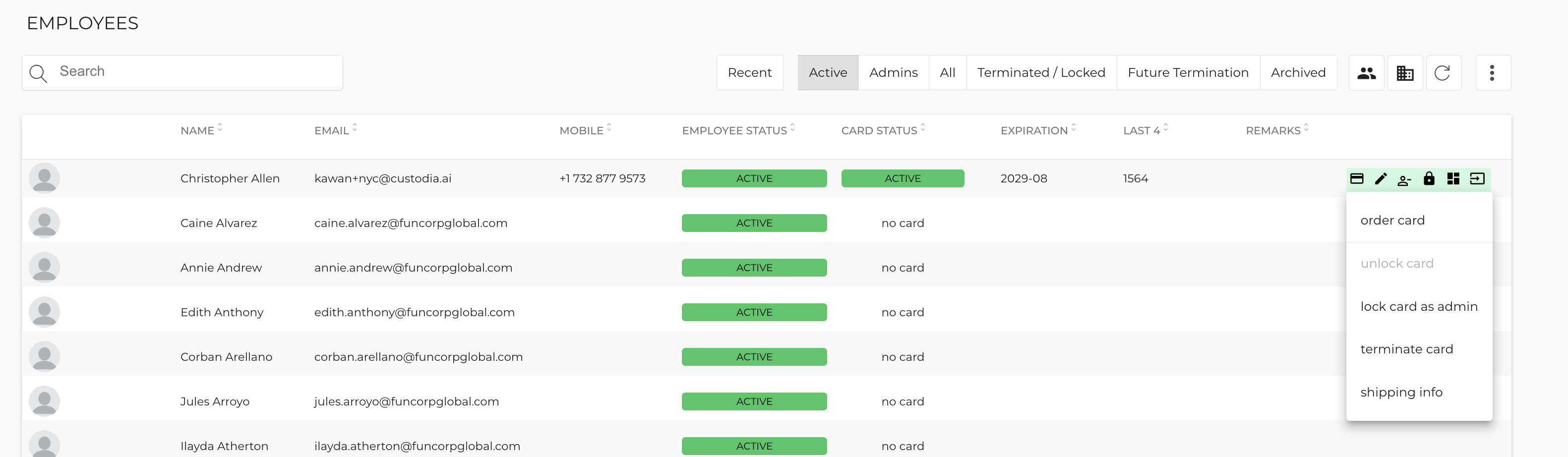 How Do I Order a Card? (Admin Guide) – Custodia